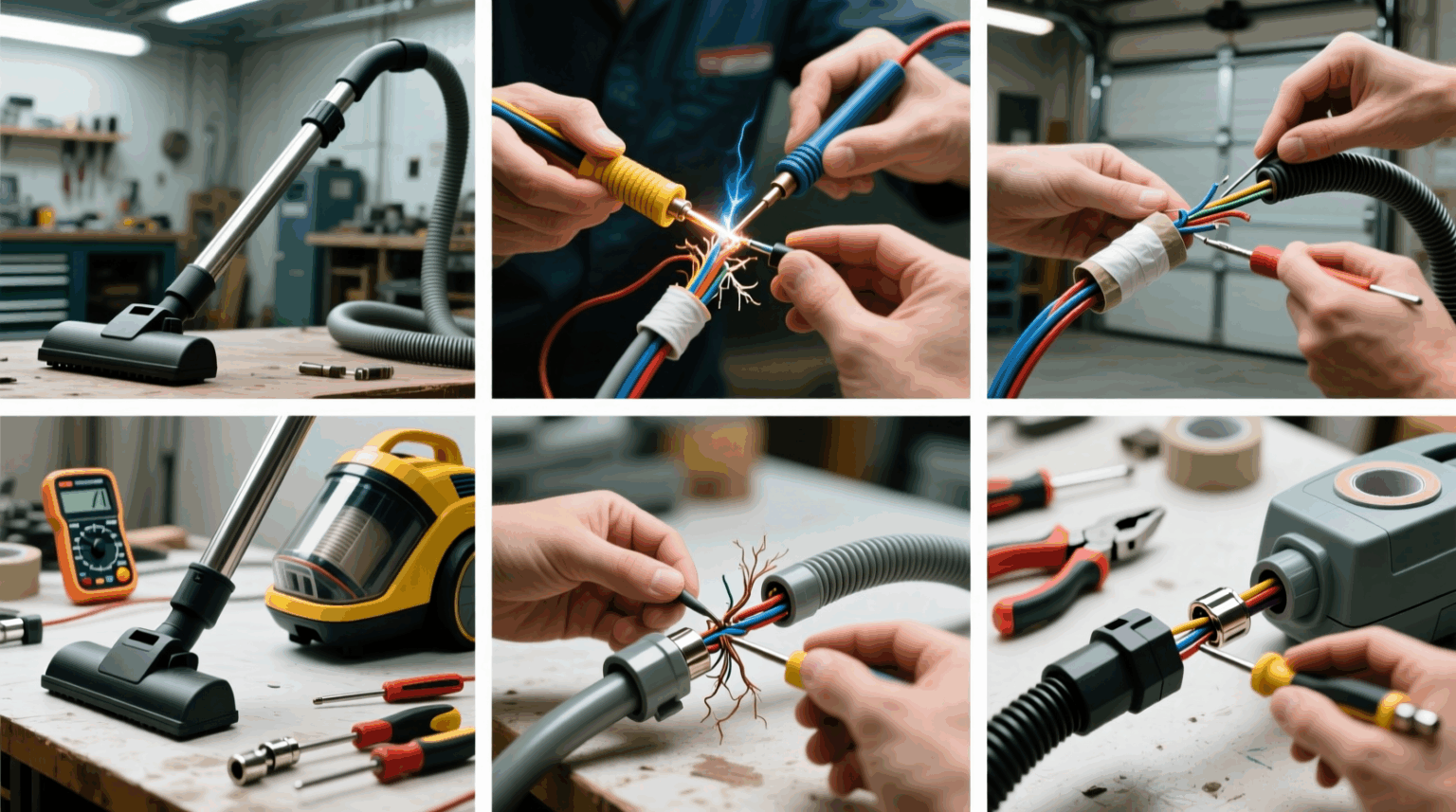 7 Ingenious Ways of Repairing & Fixing a Vacuum's Power Cord