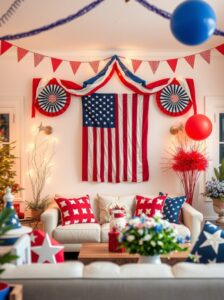 19 Patriotic Red, White, and Blue Decor Ideas