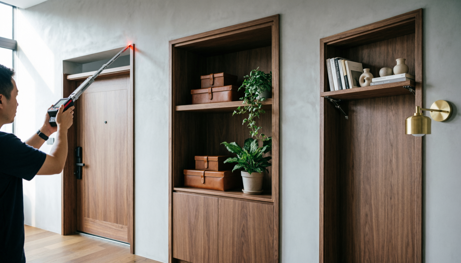 How to Measure and Use the “Dead Space” Above Your Door