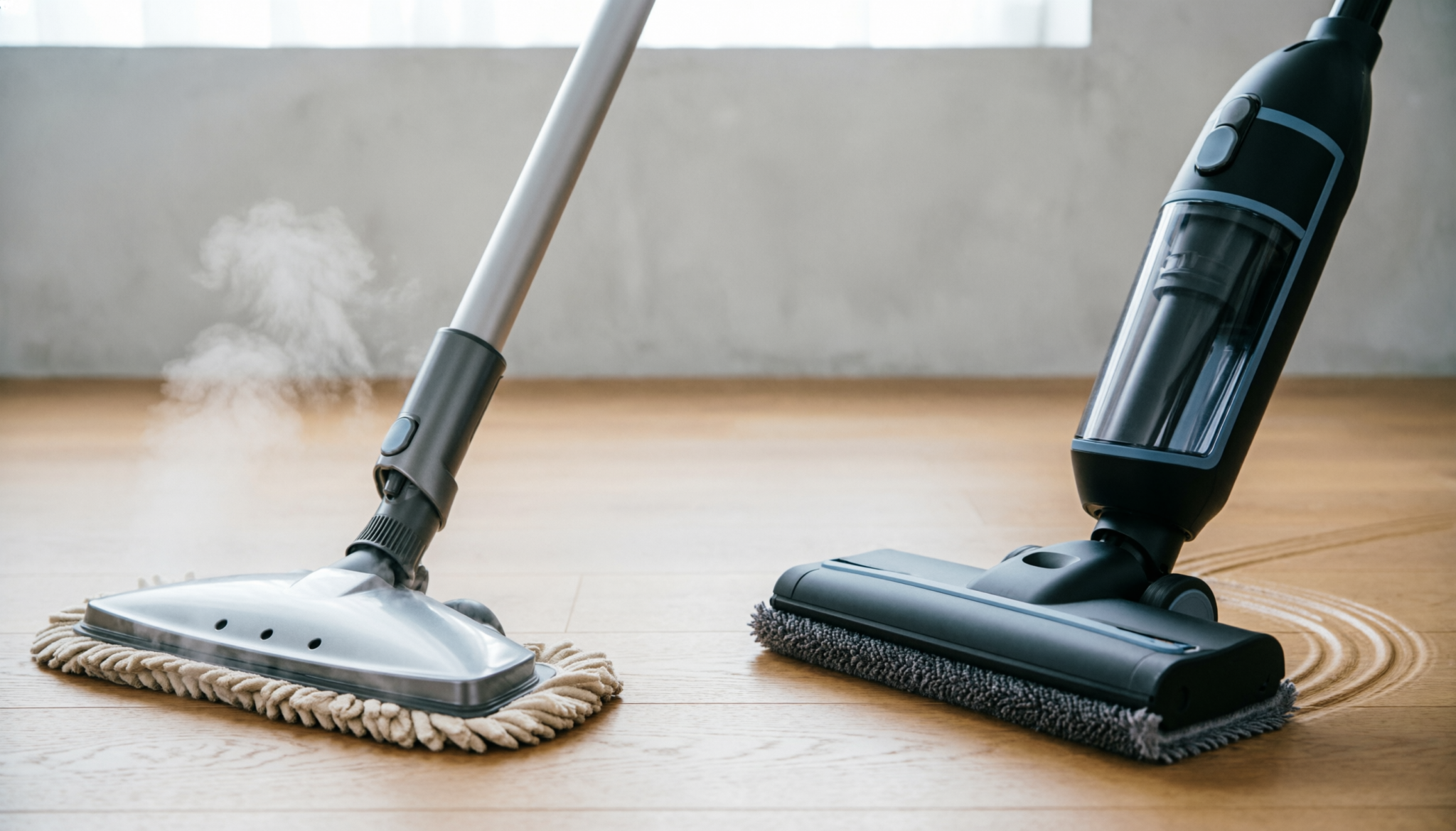 Steam Mops vs. Vacuum Mops: Which is the “Laminate Killer”?